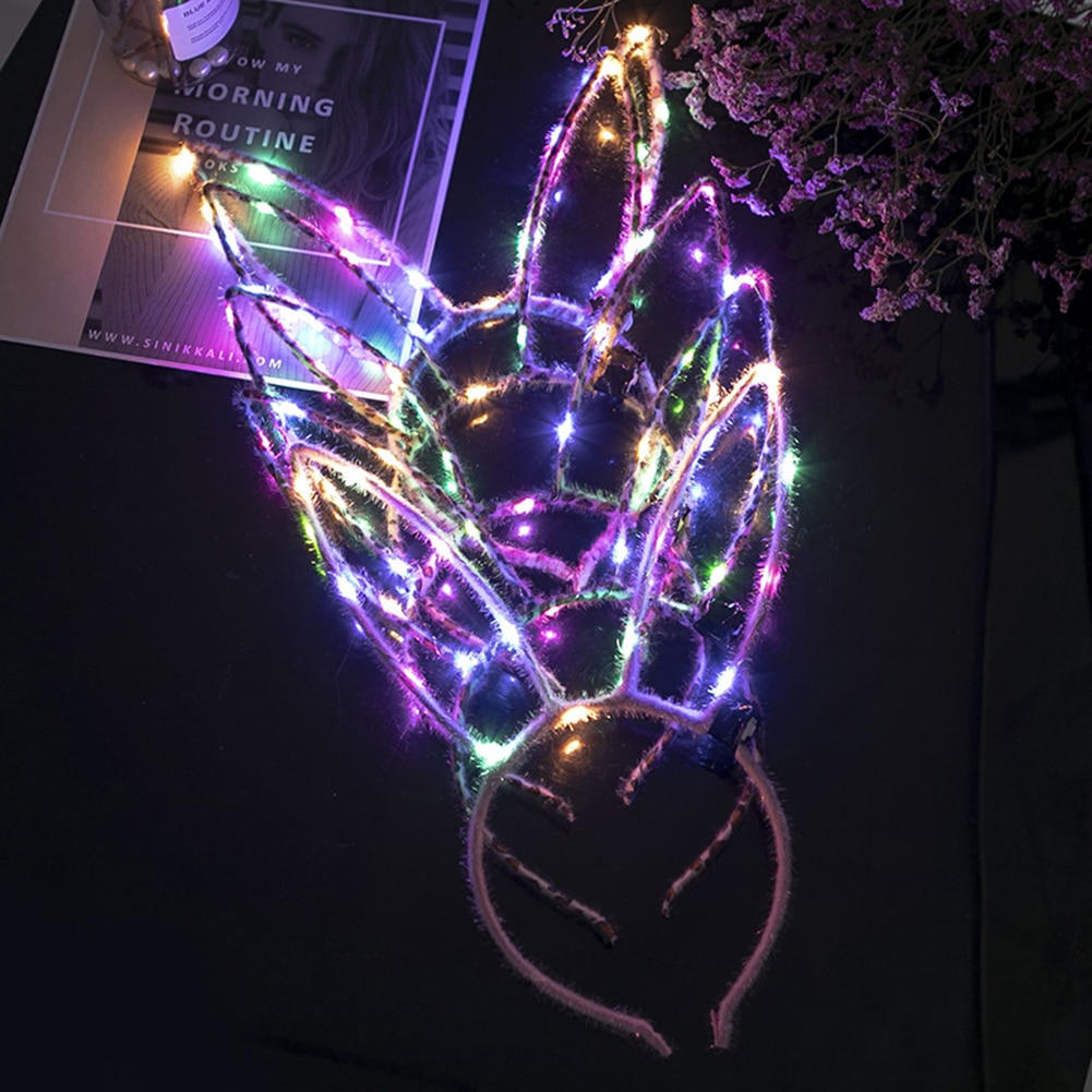 Colours Random Women Girls LED Flashing Hair Hoop ... – Vicedeal