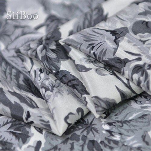 Siiboo Inkt En Wassen Stijl 100% Zijde Crêpe De Ch... – Vicedeal