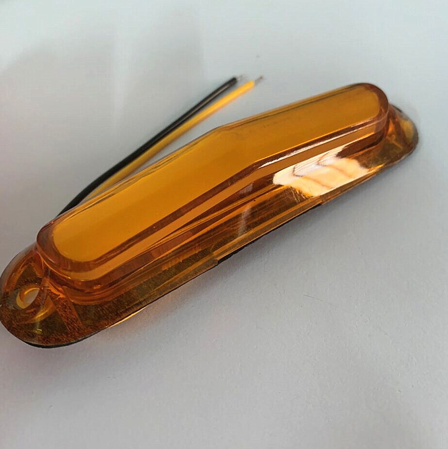 Fuleem 4PCS Amber 6 SMD LED Side Outline Marker Ta... – Grandado