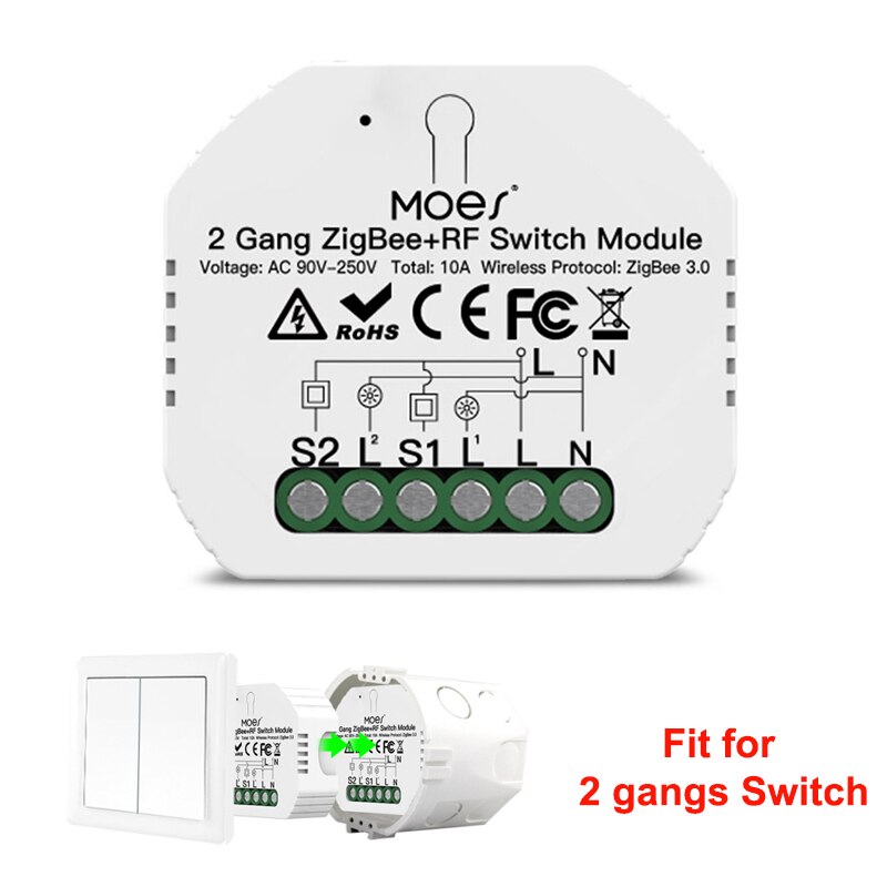 Zigbee 3.0 + Rf 433 Diy Schakelaar Voor Tuya Smart... – Vicedeal