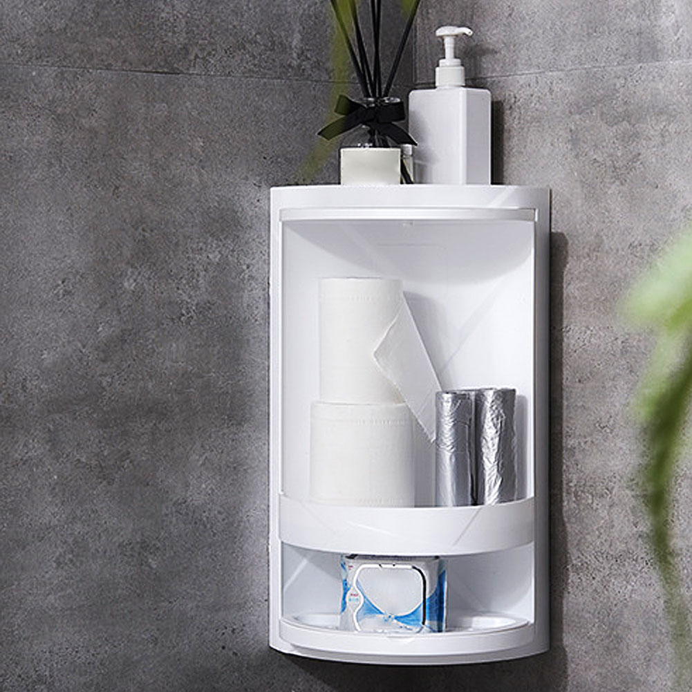 42*19*19cm Bathroom 360 Degree Rotating Triangle R... – Vicedeal