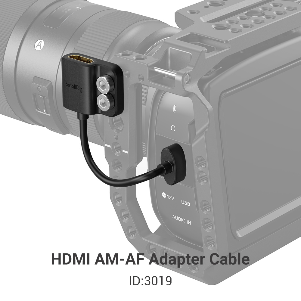 Smallrig ultra slim 4k adapter kabel hun hdmi type... – Grandado