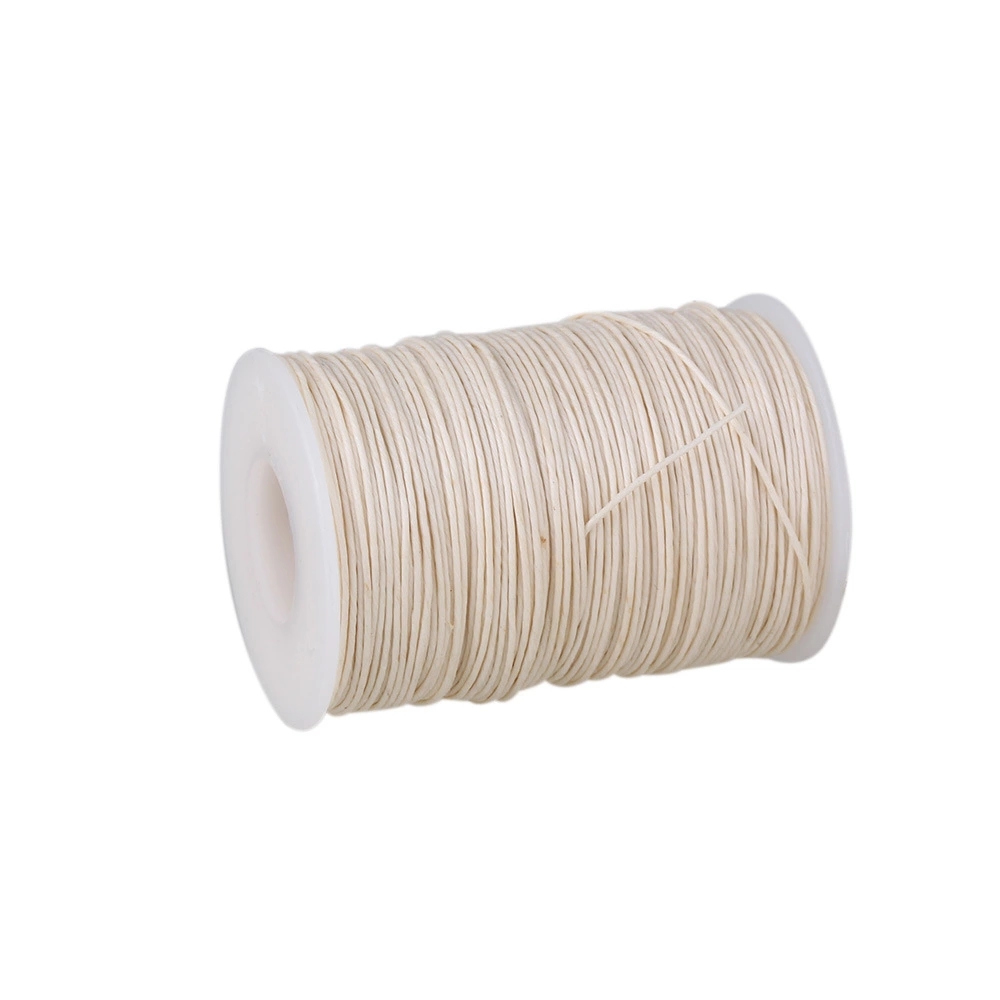 100 Meter Natural Hemp Waxed Thread Round Cord Lea... – Vicedeal
