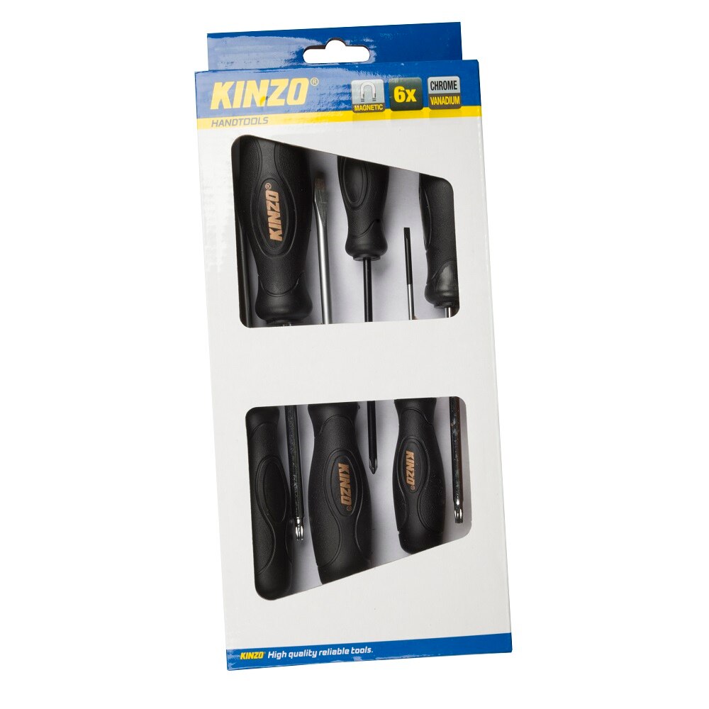 Set 6 cacciaviti in acciaio Kinzo – Grandado