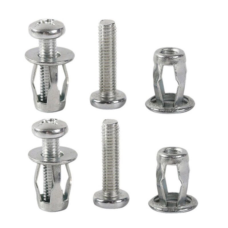 20 Pcs Jack Nuts Car Metal Screw Petal Nuts with S... – Vicedeal