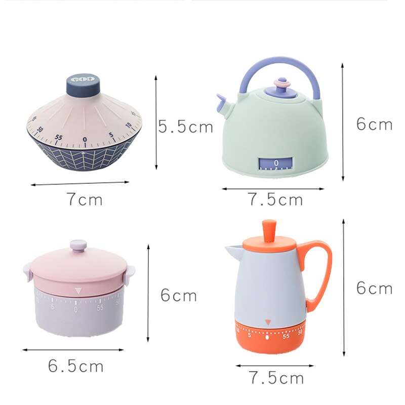 Portable Baking Tools Mechanical Reminder 60 Minut... – Vicedeal