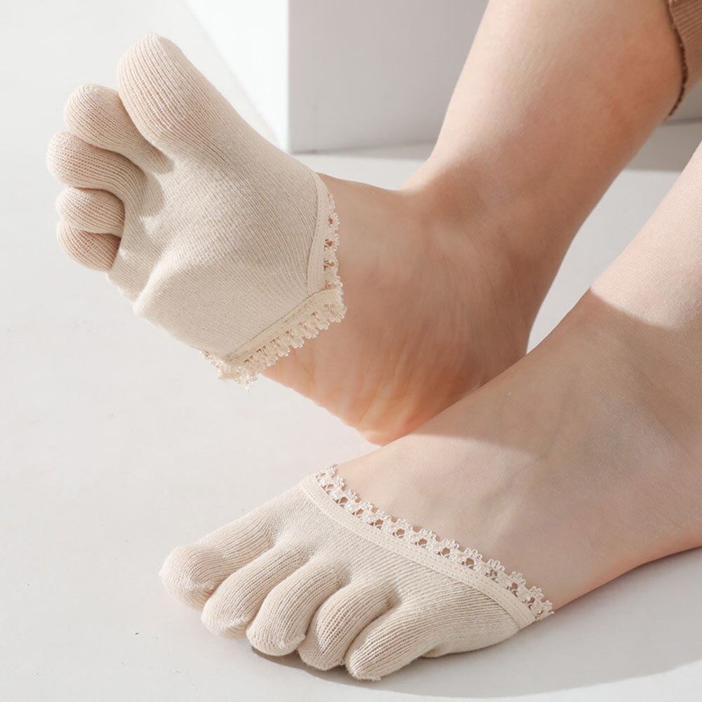 1 Pair Of Five-toed Socks Anti-wear Summer High He... – Grandado