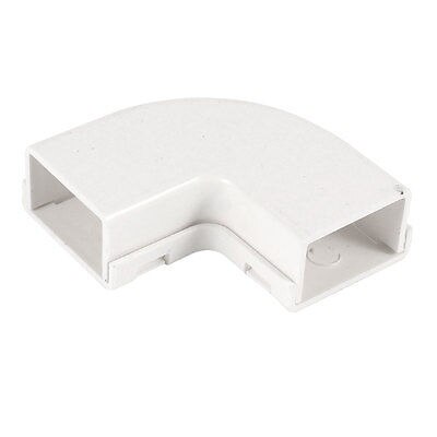 24mm x 14mm Two Way Box Type White PVC Flat Angle ... – Grandado