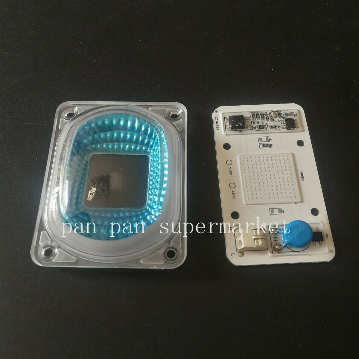 5PCS LED COB UV Chip+Lens Reflector 50W 220V For L... – Vicedeal