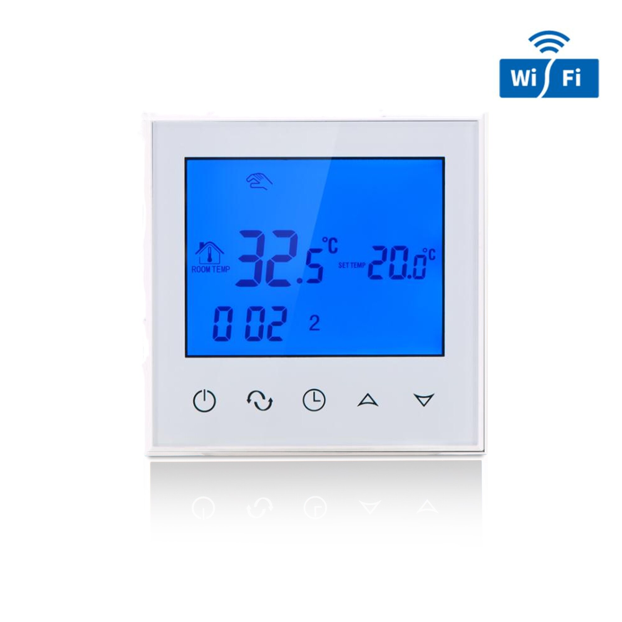Digital Wifi Floor Heating Thermostat 16A LCD Disp... – Grandado