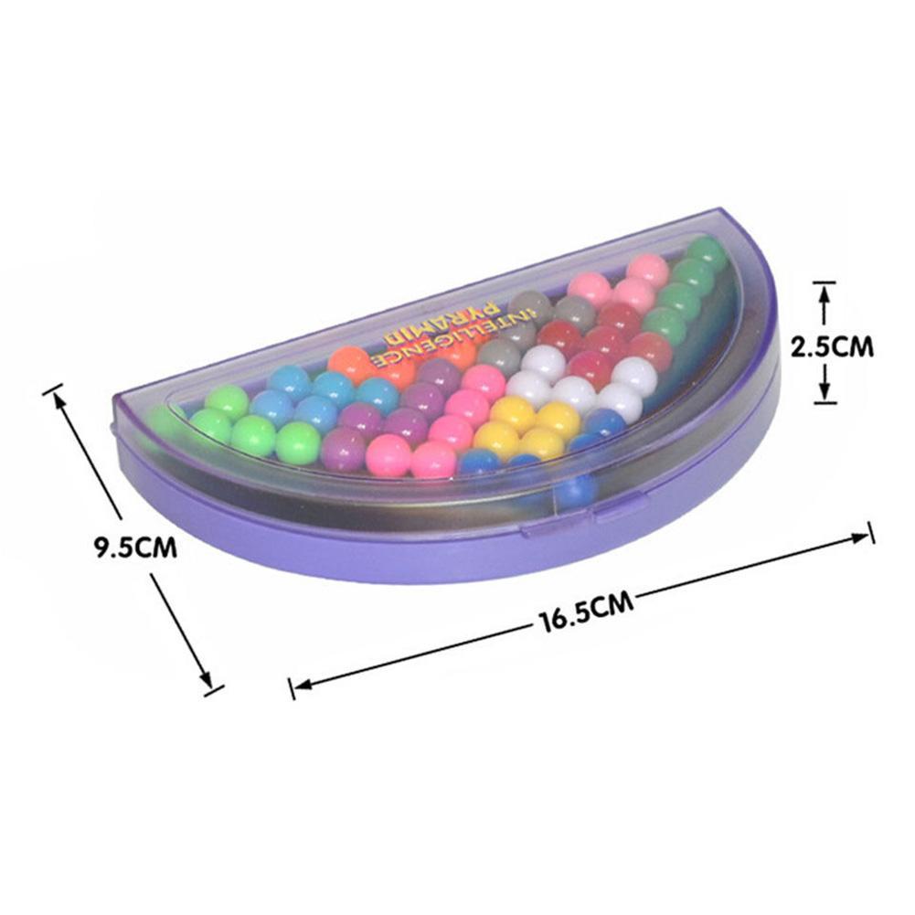 Children IQ Pyramid Beads Puzzle Brain Teaser Educ... – Grandado