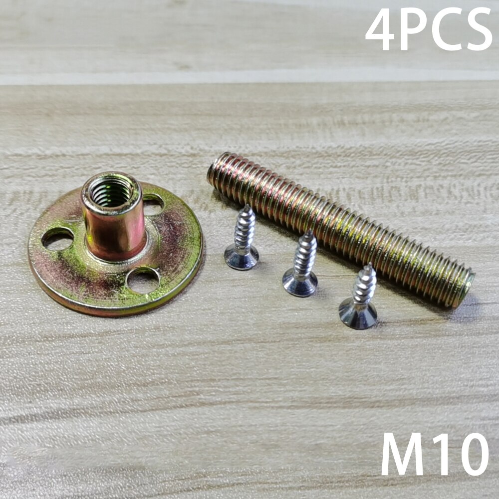 4Pcs M6 M8 M10 Meubels Voet Schroef Moer – Vicedeal
