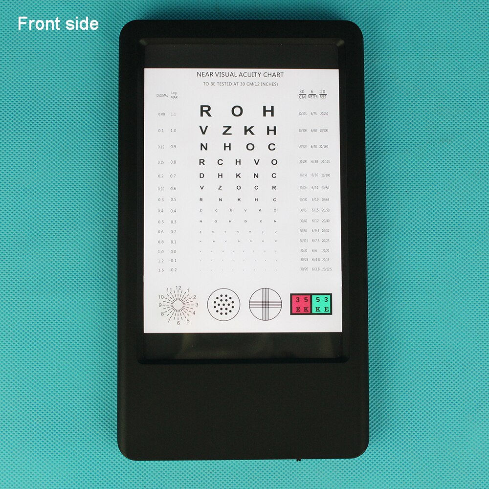 Letter And Tumbling E Ophthalmic LED Near Vision C... – Grandado