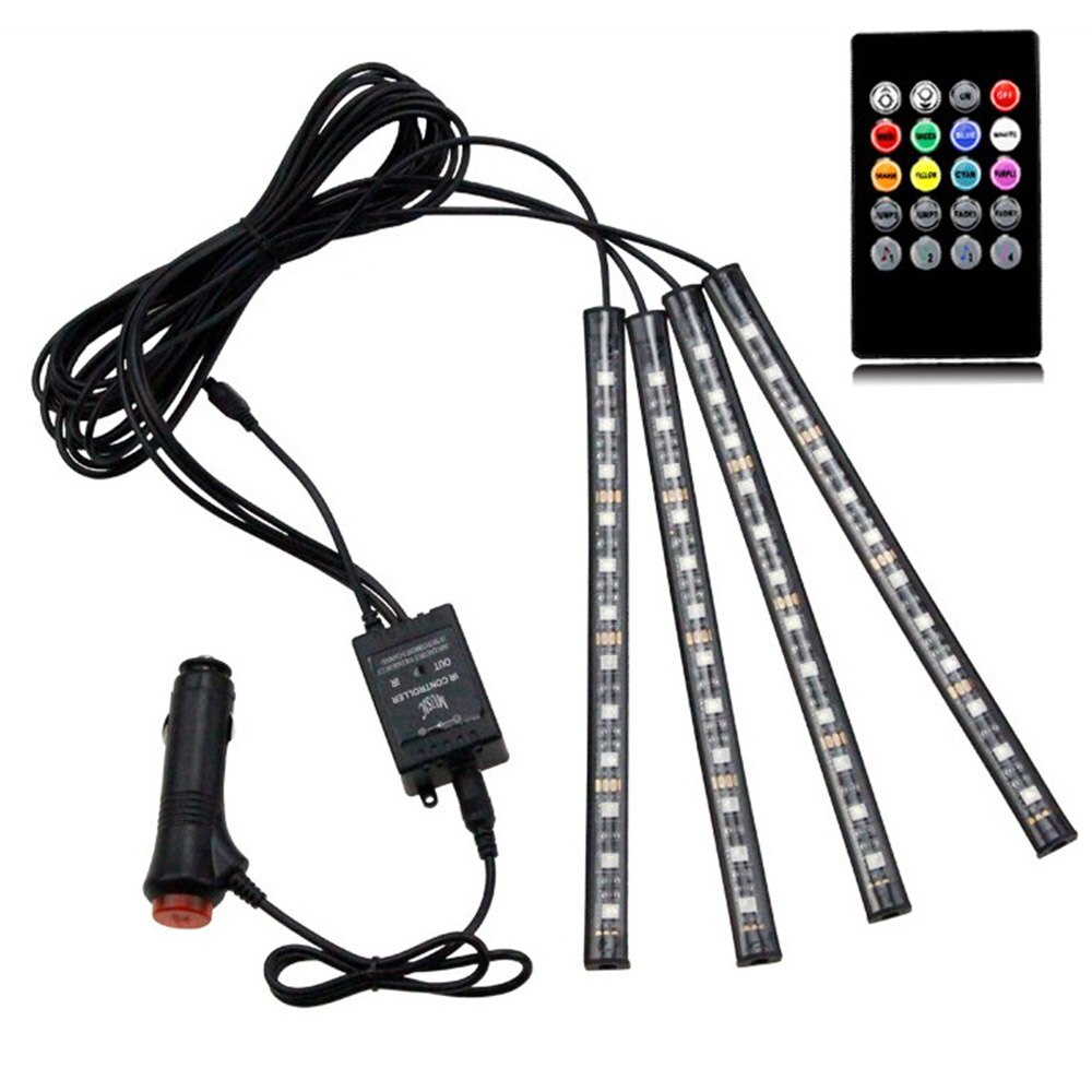 4x 36 LED Car Charge 12V 10W Glow Interior Decorat... – Vicedeal