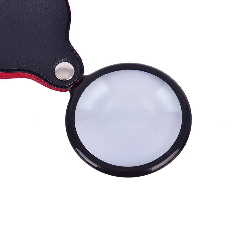 Portable Handheld Magnifier 8X Leather Magnifier R... – Grandado