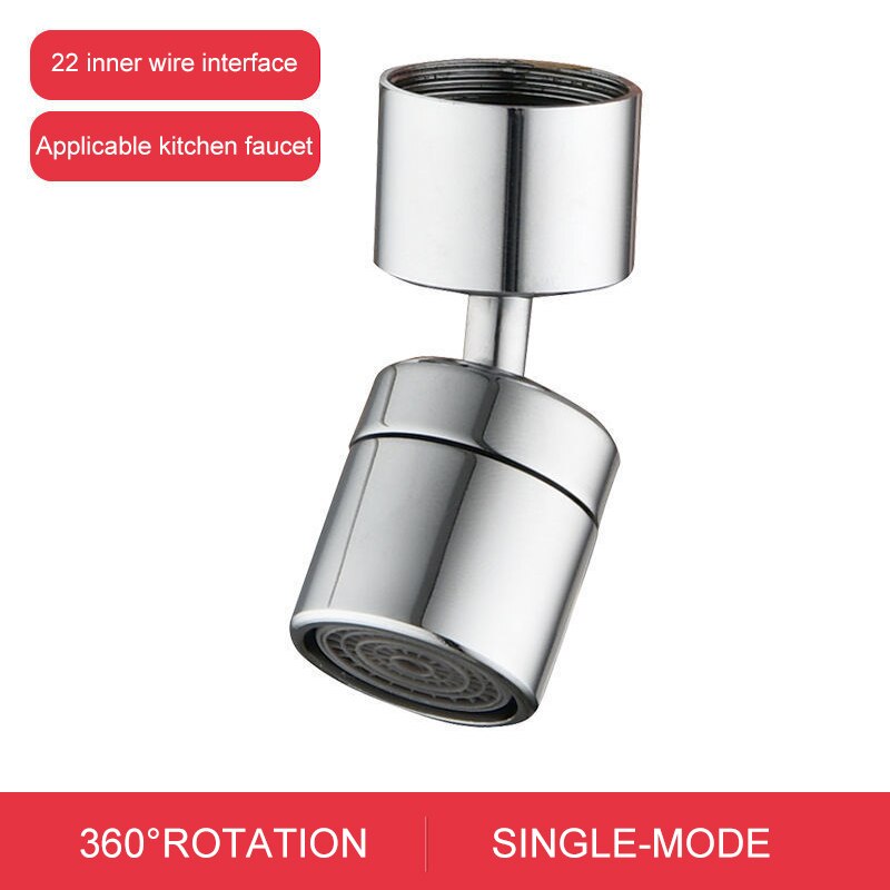 360 Degree Rotation Faucet Nozzle 2 Modes Adjustab... – Vicedeal