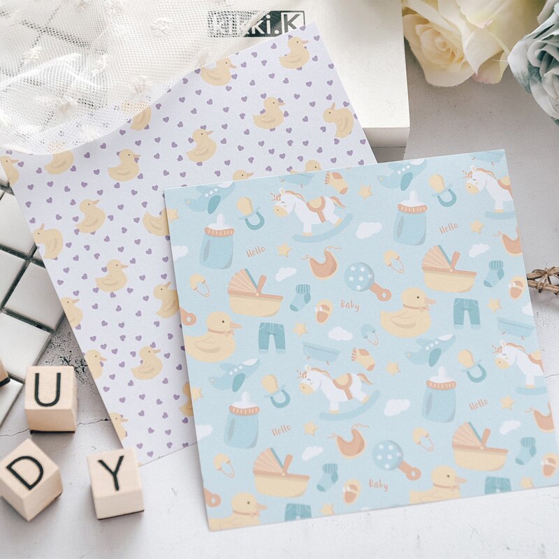 Kscraft 12 ark älskling scrapbooking-block papper ... – Grandado