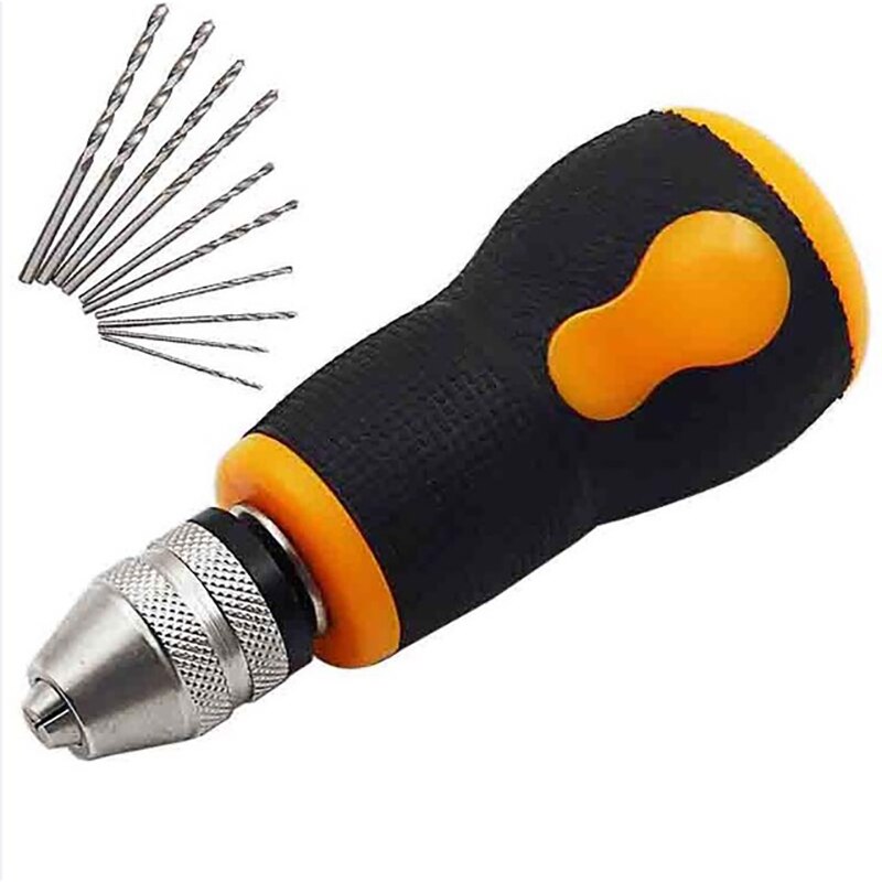 10Pcs Twist Boor Hand Tool Handboor Mini Kleine Ha... – Grandado