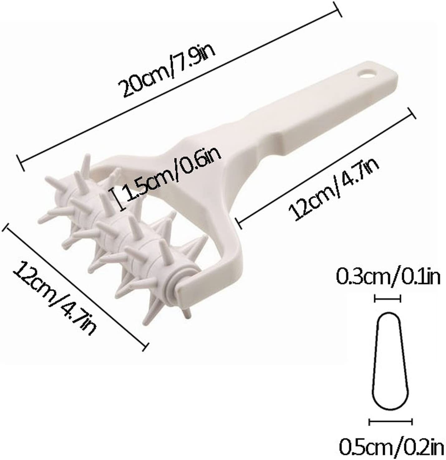 Plastic Mesh Cutter Roller Cutter Pizza Kookplaat ... – Grandado