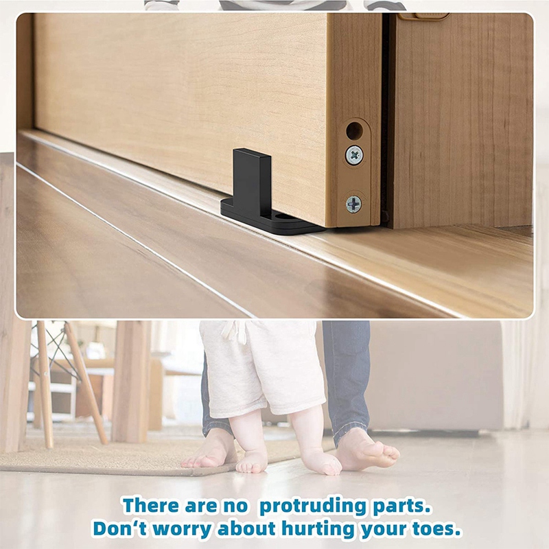 8 Pieces Sliding Barn Door Floor Guides Closet Doo... – Vicedeal