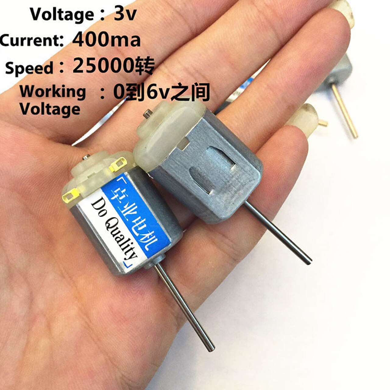 Micro 130 electric Motor DC 3V 25000RPM High Speed... – Grandado