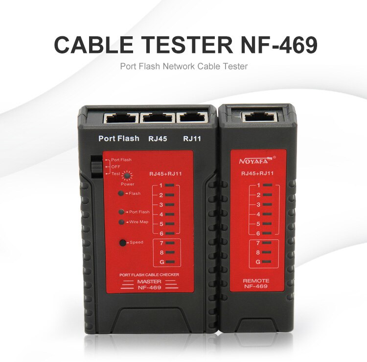 Noyafa NF-469 Portflash Network Cable Tester Locat... – Grandado