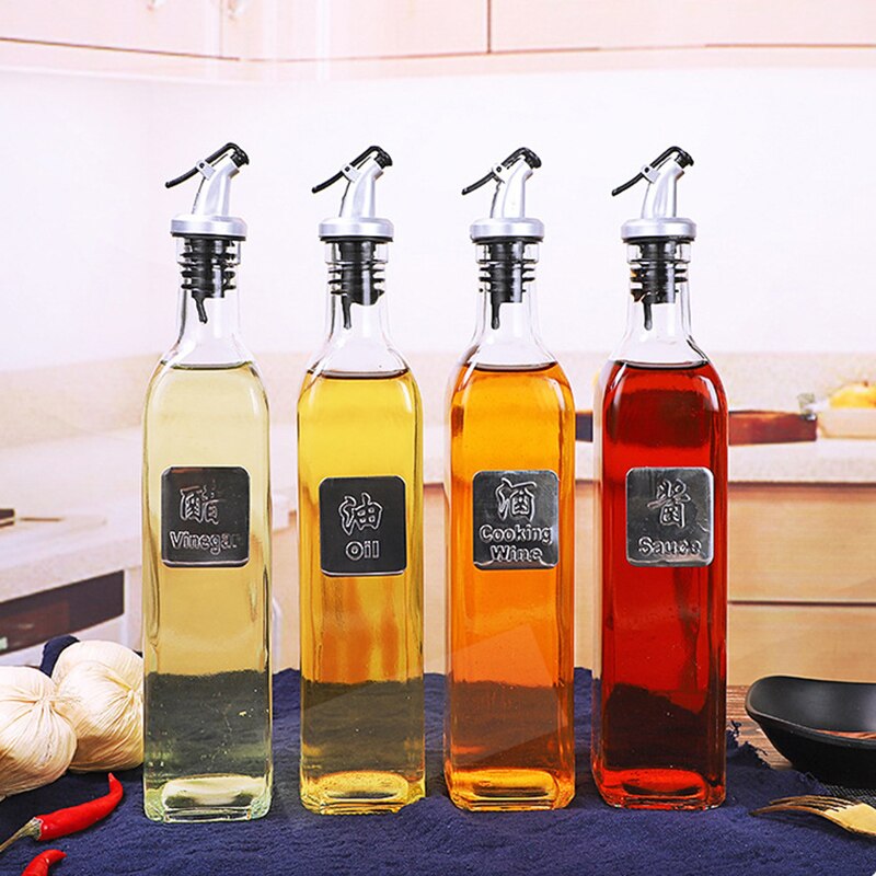 250ml flessen azijn, kruidenfles, glazen oliefles,... – Grandado