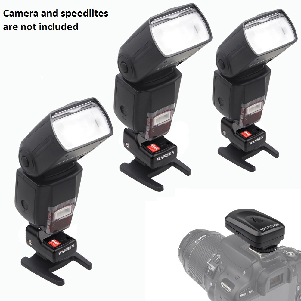 PT-04 4 channel Wireless Studio Flash Trigger shoe... – Vicedeal