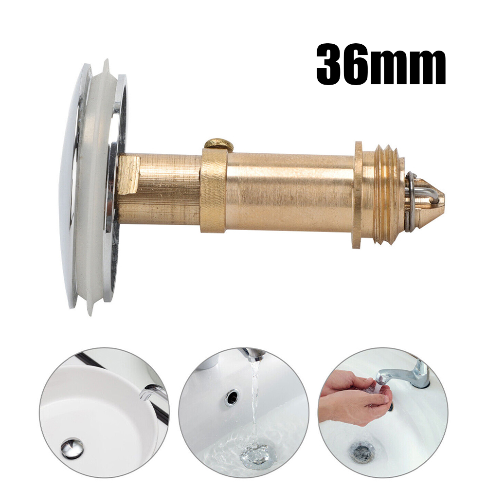 Sink Drain Sink Plug 36mm Bolt Spring Click Clack ... – Grandado