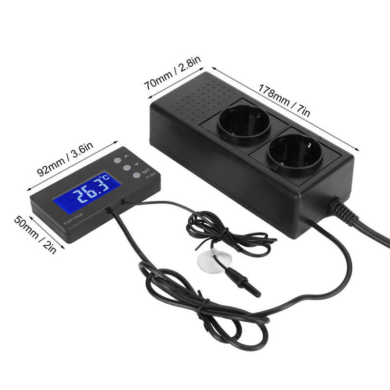 Temperature Controller Thermostat Digital Aquarium... – Vicedeal