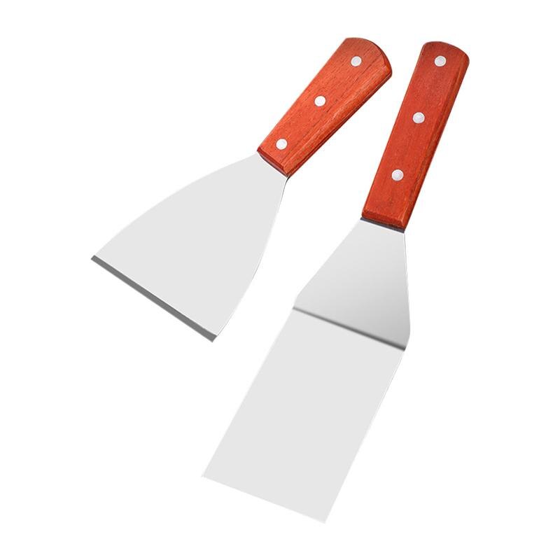 2pcs Stainless Steel Steak Spatula Pancake Scraper... – Grandado