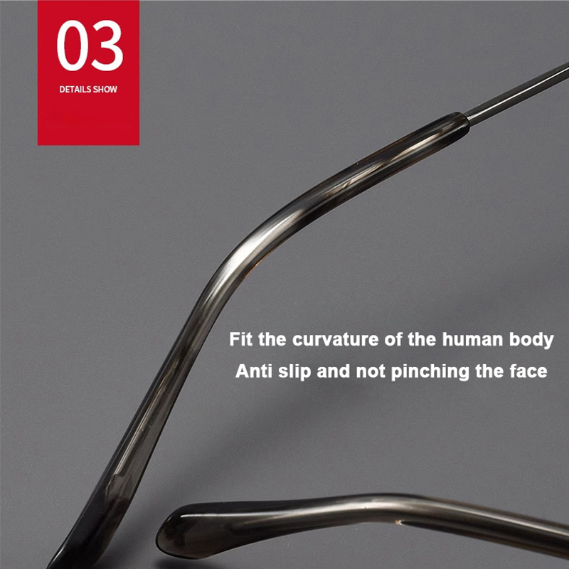 Japanese Style Trendy Acetate Frame Titanium Nose ... – Grandado