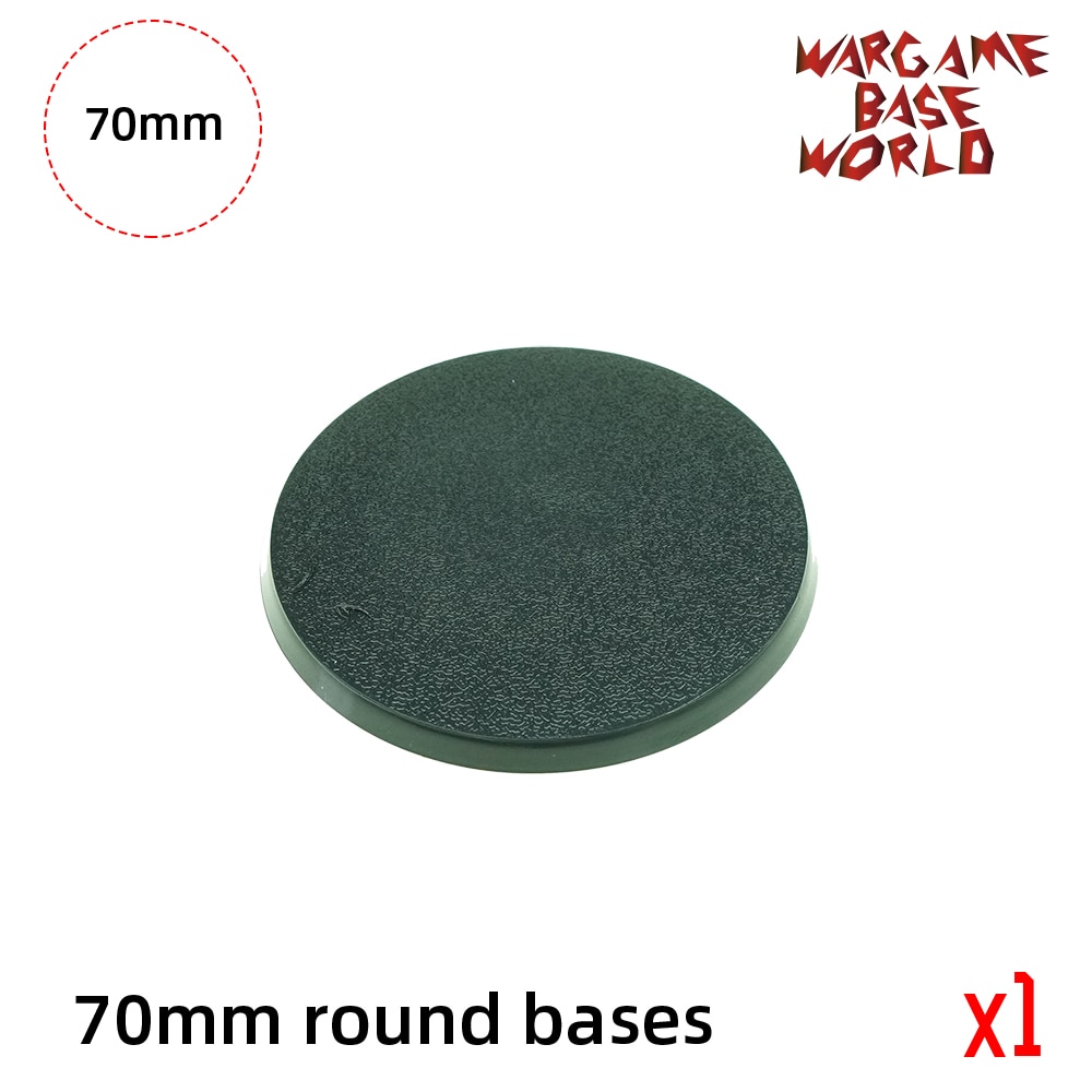 Table Games Bases -70mm Round Bases – Vicedeal