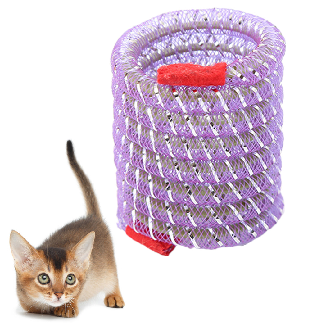 Funny Jumping Pet Cat Spring Toy Bouncing Interact... – Grandado