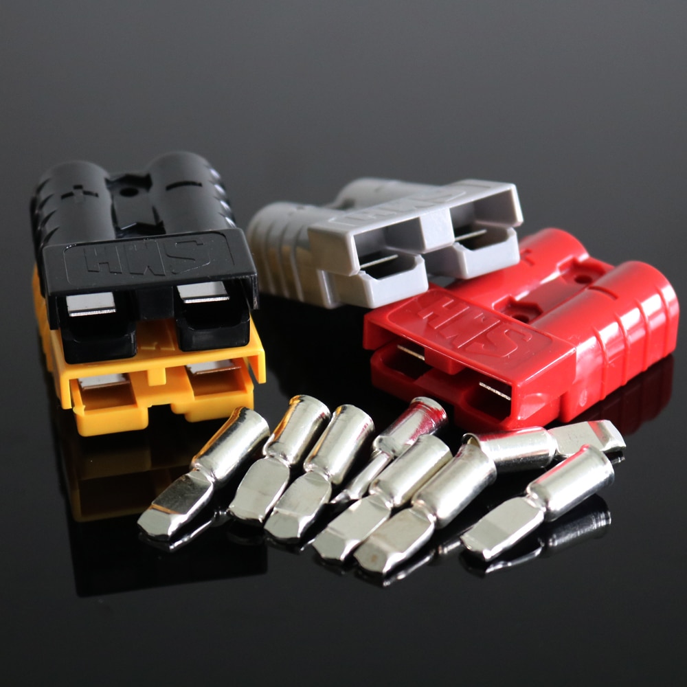 1SET X 50A 600V SH50 Power Connector Plug two pole... – Grandado