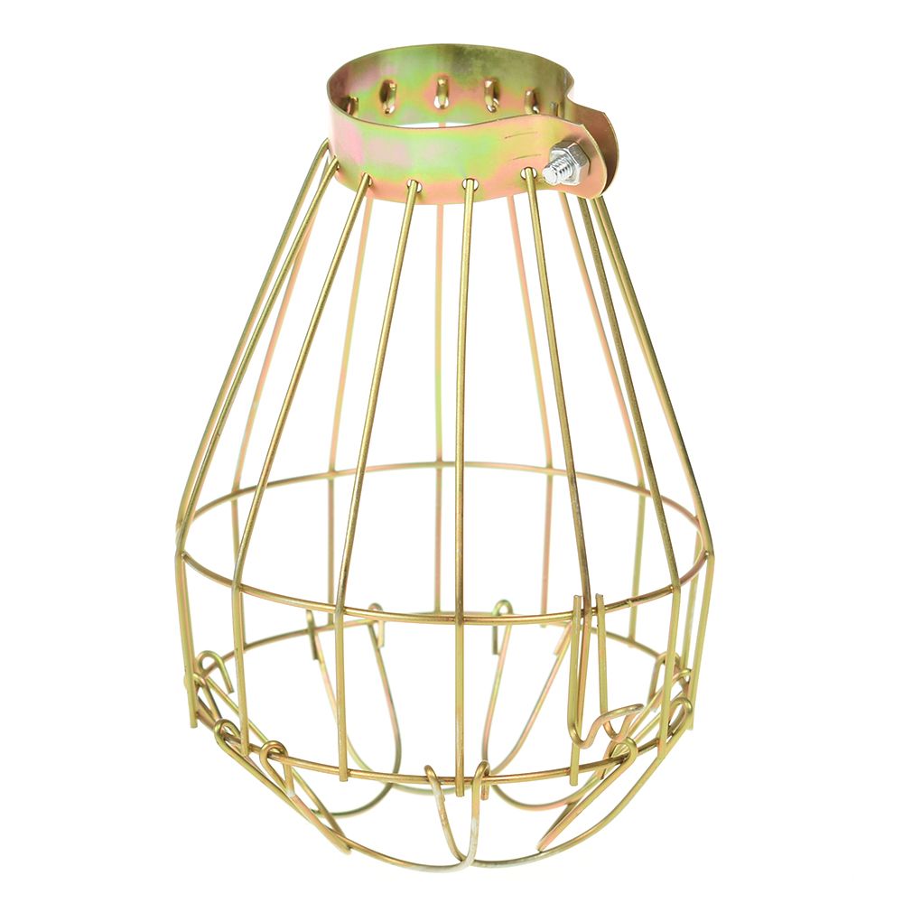 Lamp Covers Industrial Retro Iron Wire Bulb Guards... – Grandado