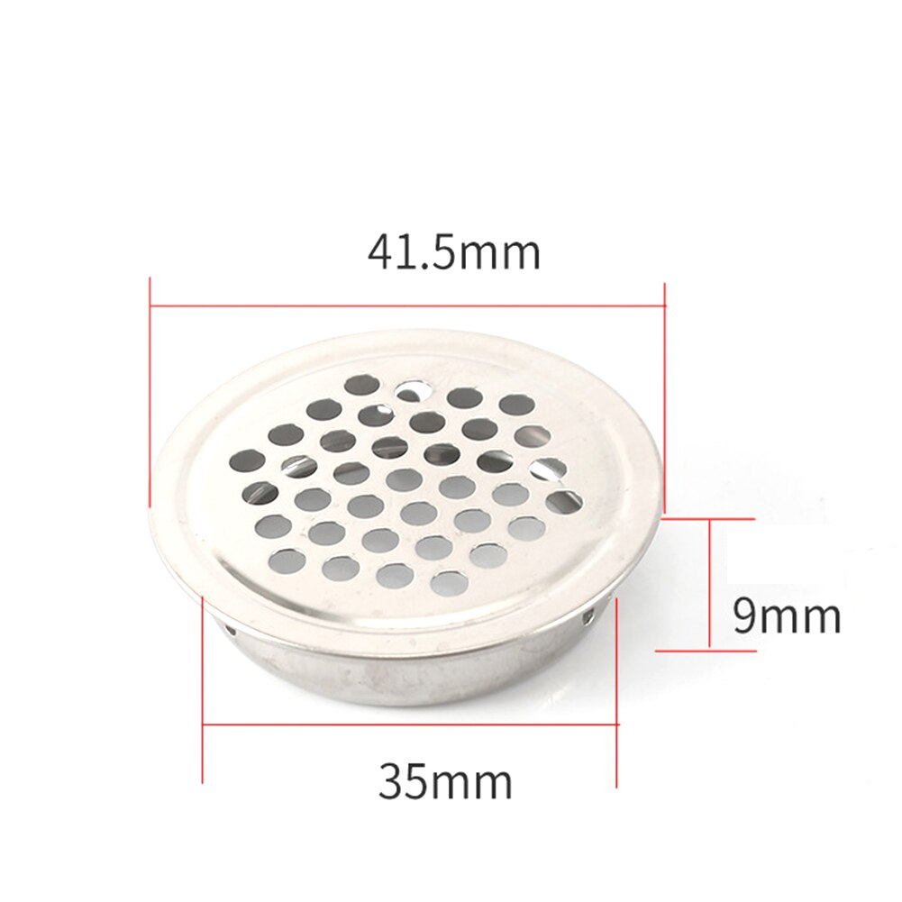 10Pcs Stainless Steel Air Vent Grille / Wardrobe C... – Grandado
