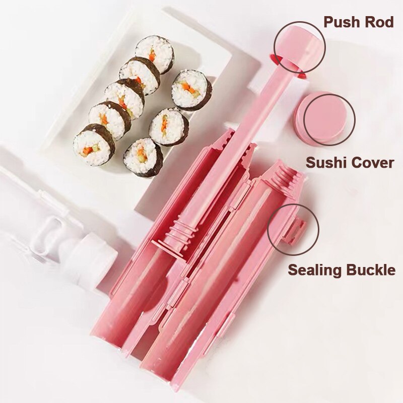 Sushi Maker Quick Sushi Bazooka Japanse Roller Ric... – Vicedeal