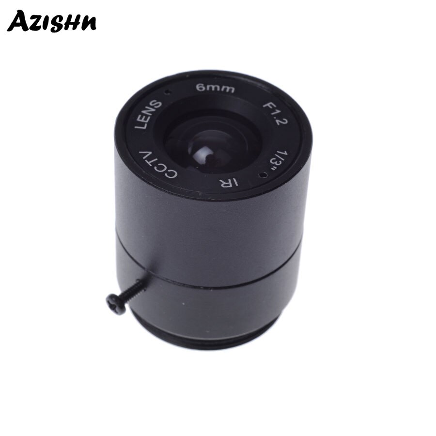 CCTV LENS 6mm 53 graden 1/3 "F1.2 CCTV Vaste Iris ... – Grandado