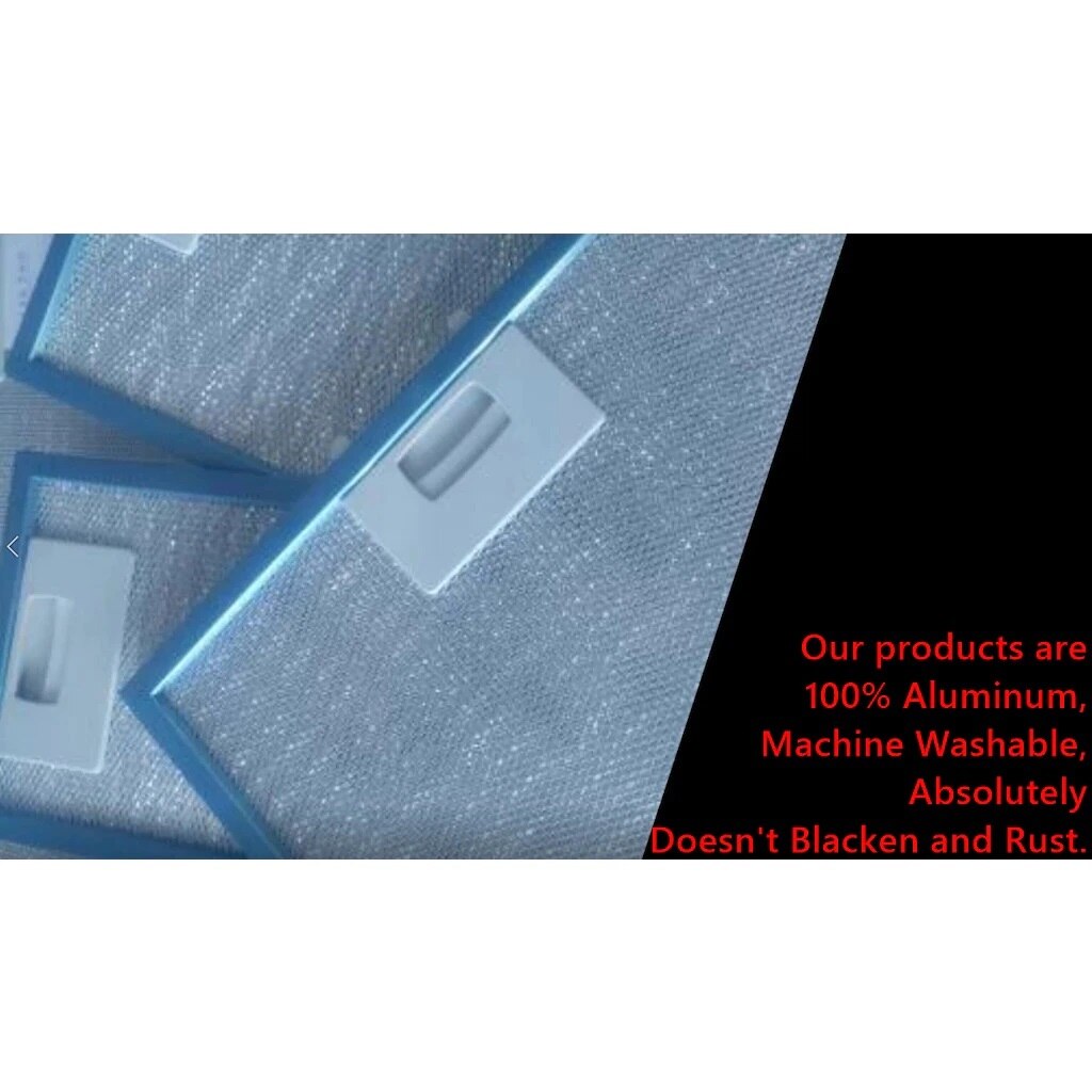 27,7x31 cm Aspirator Hood Aluminum Oil Filter Vari... – Grandado