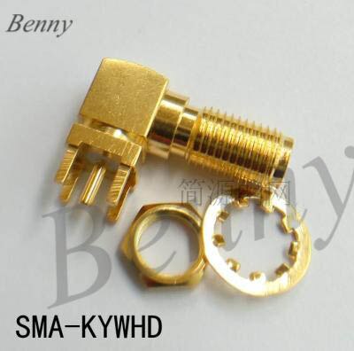 Extended SMA-KWHD Board Connector SMA-KWE RF Conne... – Grandado