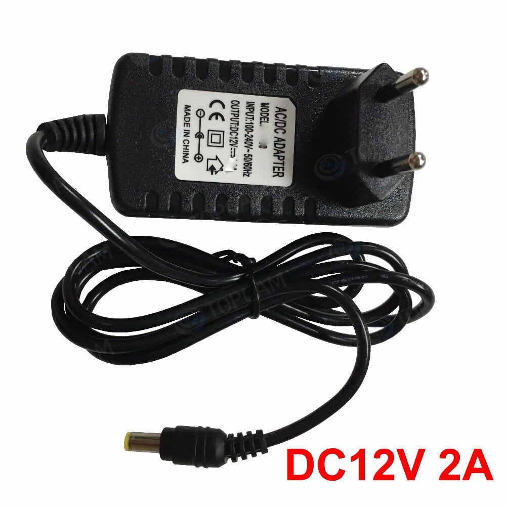 Input 100-240V Output DC12V 2A Power Supply CCTV S... – Grandado