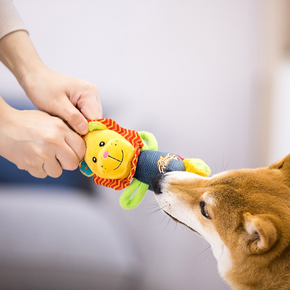 GIGWI Pet Toys Plush Friends Series Honor Animals ... – Grandado