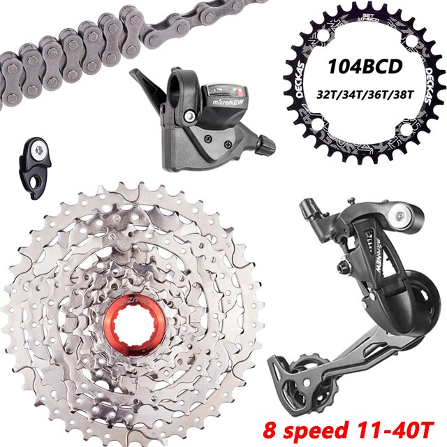 ZTTO MTB 1X8 speed Shifter Rear Derailleur Groupse... – Grandado