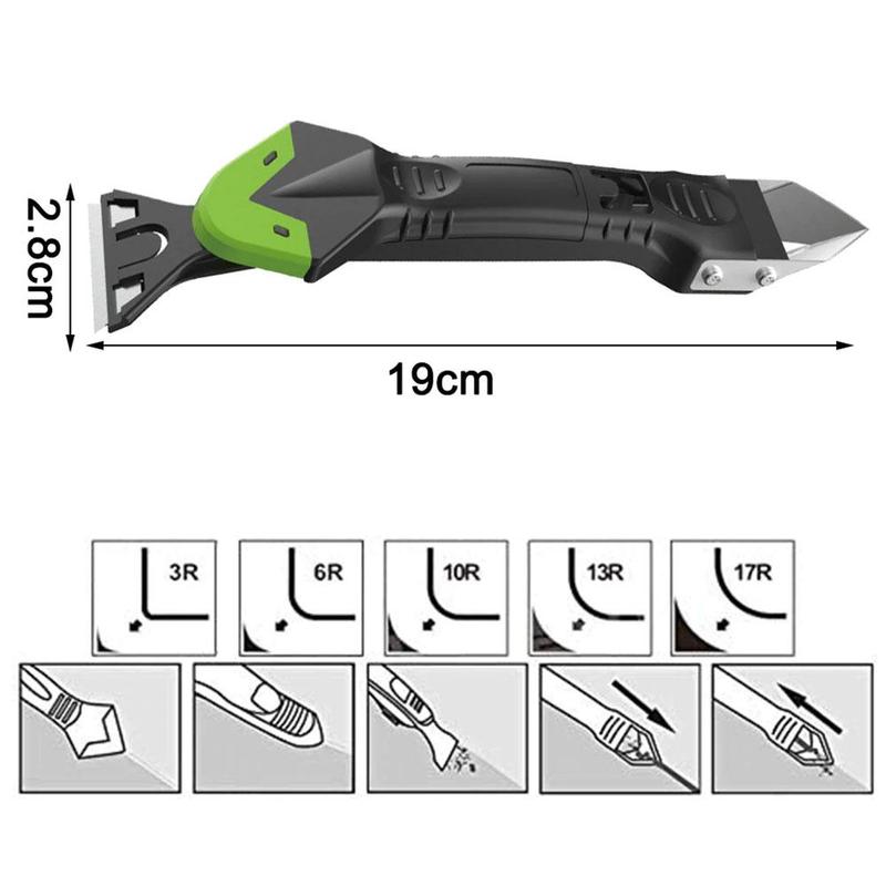 Lijm Schraper 5 In1 Siliconen Remover Kalefateren ... – Vicedeal