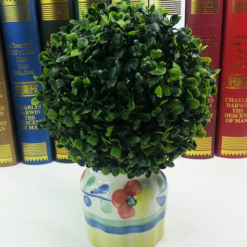 Artificial Plant Ball Topiary Tree Boxwood Home Ou... – Vicedeal
