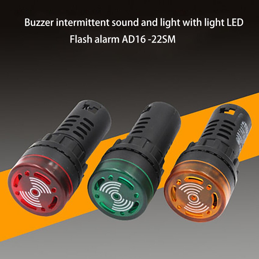 Sound and Light buzzer Intermittent sound and flas... – Grandado
