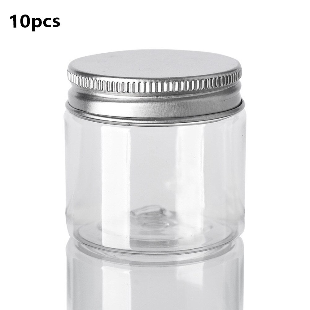 100ML 150ML Clear Plastic Jars Household Storage S... – Vicedeal