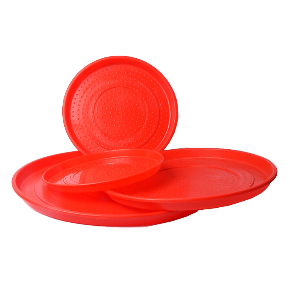 1PC Poultry Chicken Fodder Tray Red Plastic Chicks... – Grandado