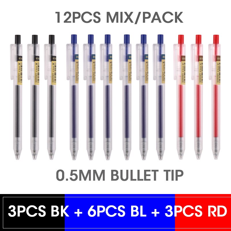 M&G Ultra Simple Muji Style Retractable Gel Pen 0.... – Grandado